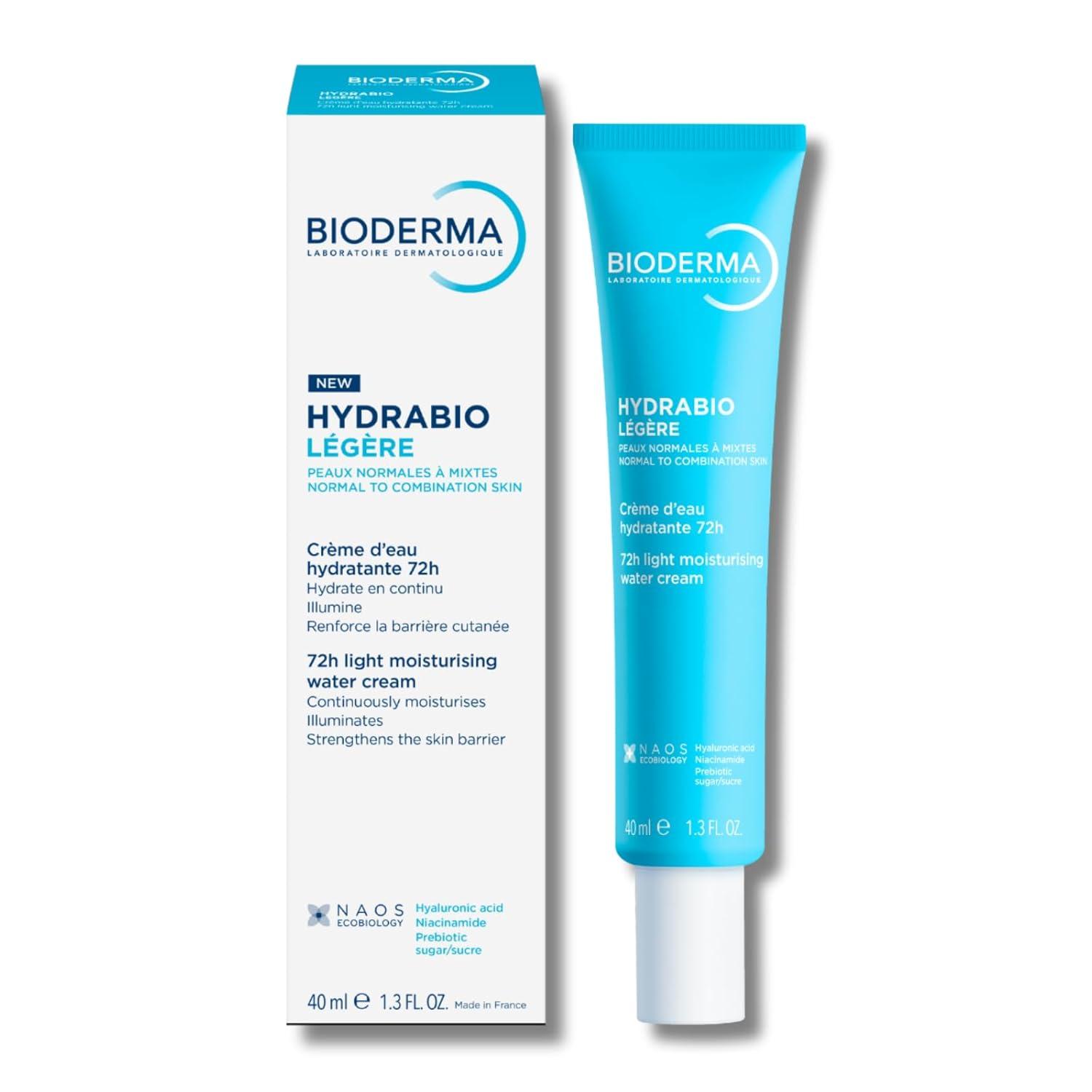 Bioderma Hydrabio Face Cream, Gel Cream Moisturizer, Provides Radiance ...